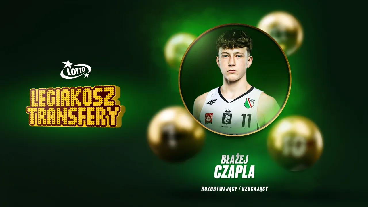 Błażej Czapla na 3 lata zawodnikiem Legii | Legia Warszawa Sekcja Koszykówki